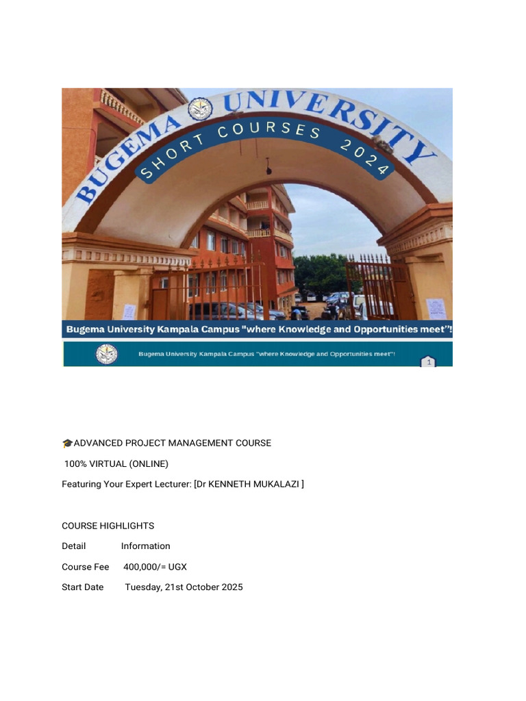 Bugema University | PDF