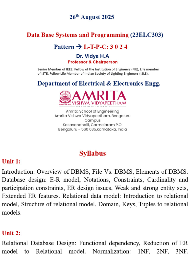 DBMS - 5 | PDF | Relational Model | Relational Database