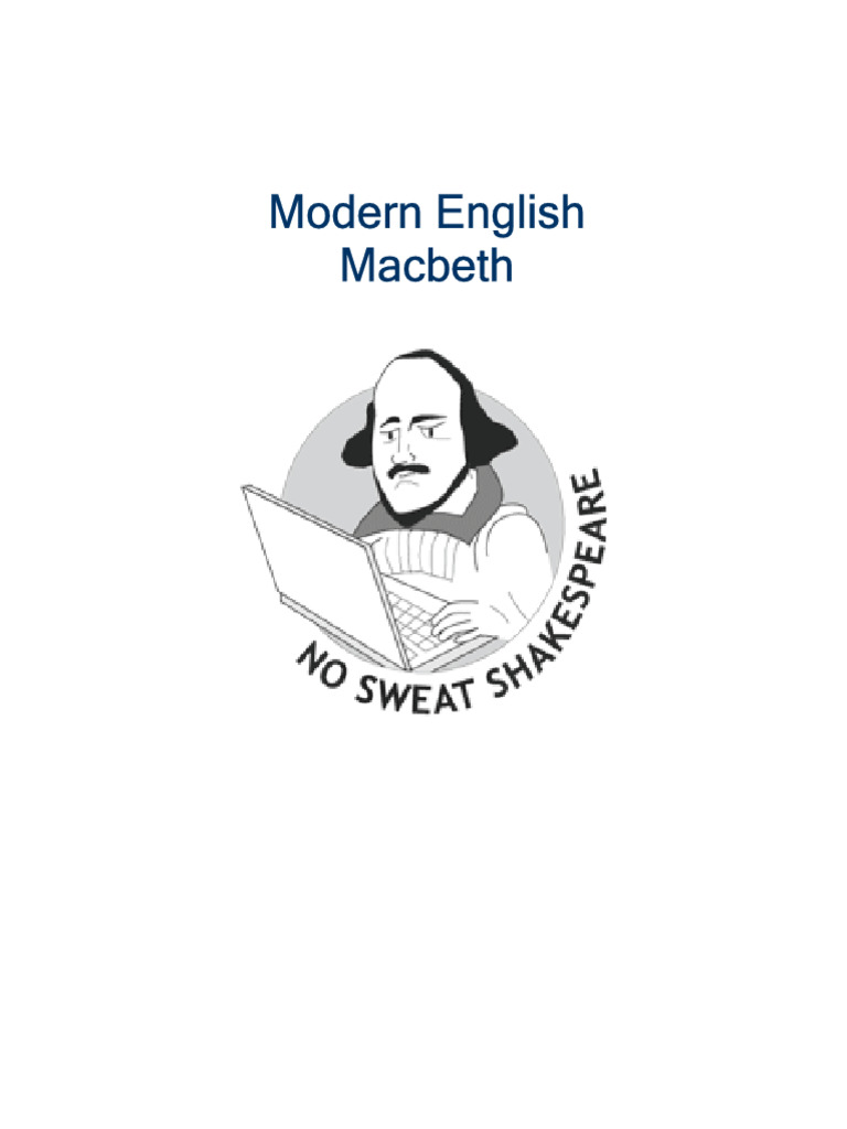 English Macbeth in Plain | PDF | Macbeth