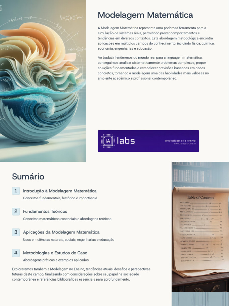 Importância da Modelagem Matemática | PDF | Simulação de computador ...