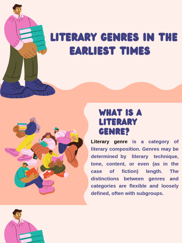 Earliest Times Literary Genres Elements, Structures and Traditions ...
