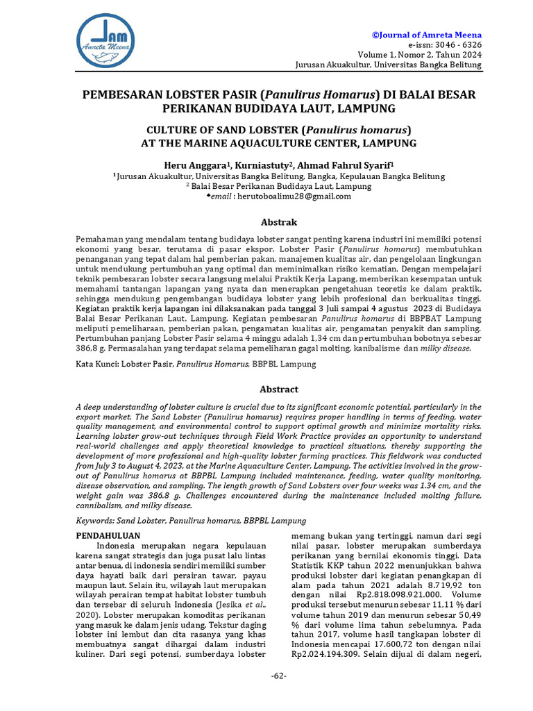 Adminjam,+3.+Heru+Anggara+Lobster+Pasir (3) | PDF