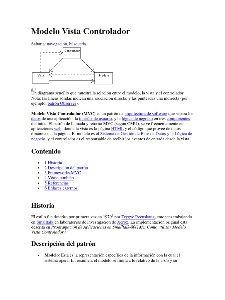 Modelo Vista Control Ad or | PDF | Modelo – Vista – Controlador | Php