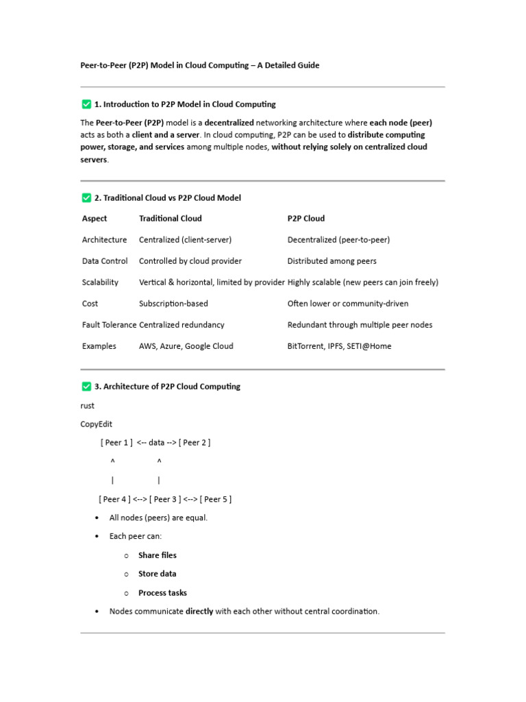 CC | PDF | Peer To Peer | Cloud Computing