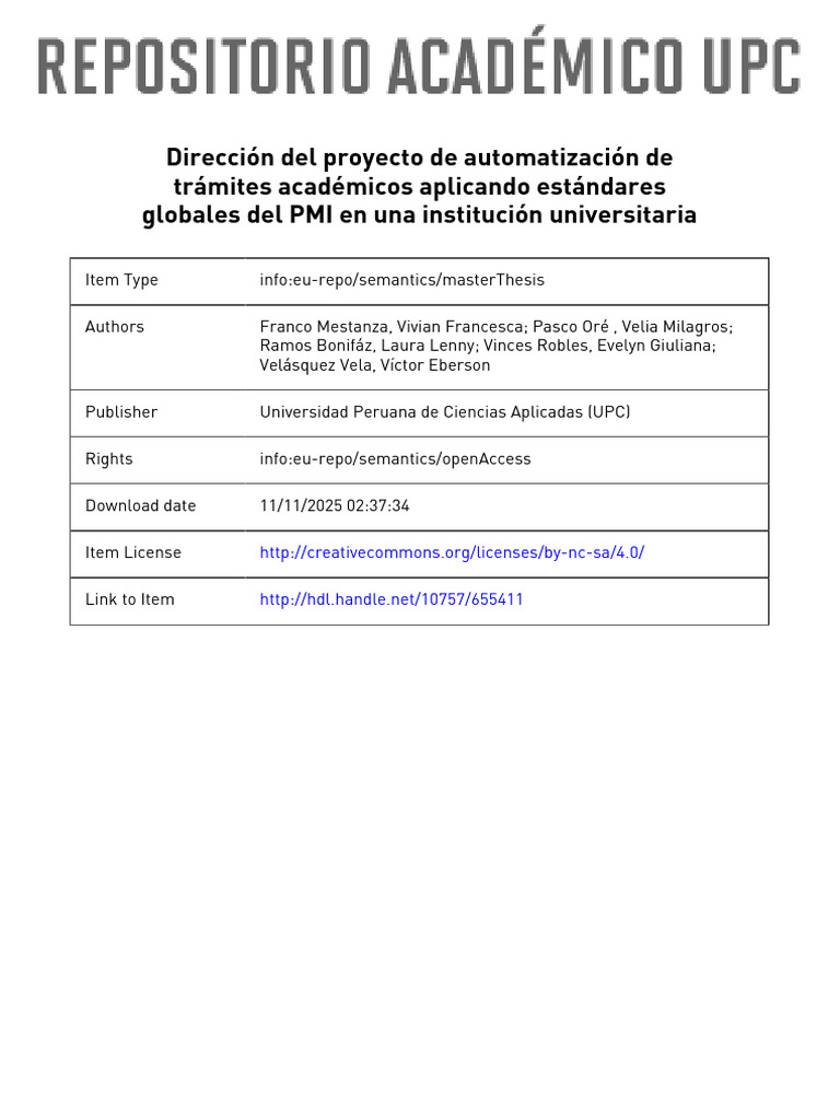 FrancoM V | PDF | Calidad (comercial) | Riesgo
