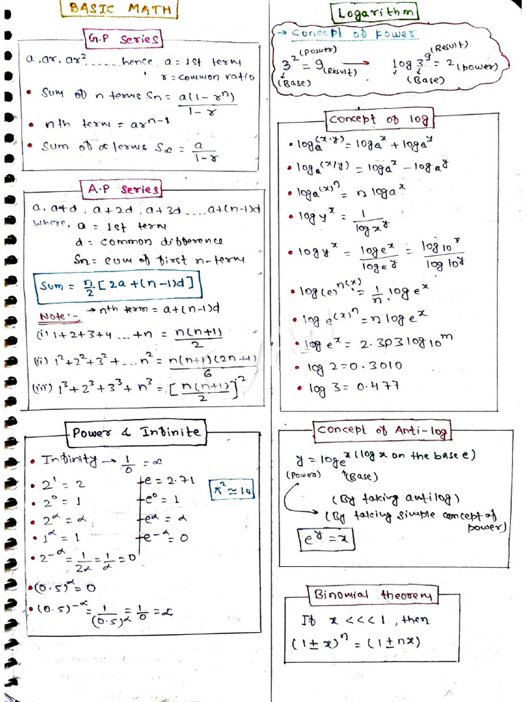 Printable Physics Short Notes Pdf