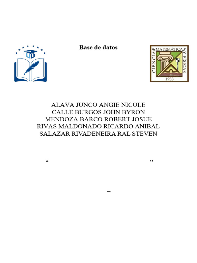 U2 S4.1 Tarea 7 - Ejercicios Propuestos (Diagrama Entidad - Relación) | PDF | Informática