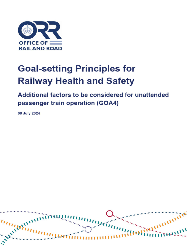 Railway Safety Principles Factors For Safe Operation of Goa4 Uto | PDF ...