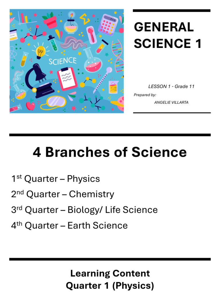 Lesson 1 - Gensci q1 | PDF | Physics | Light