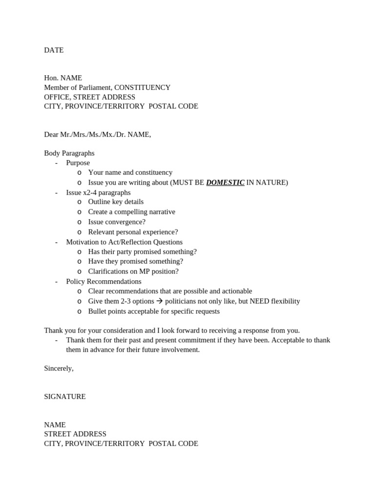 PO101 (Fall 2025) Policy Brief Sample Outline | PDF