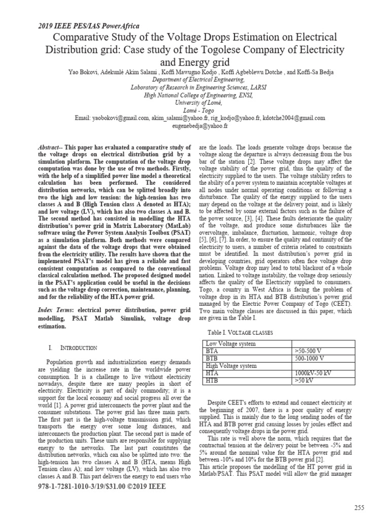 Boko Vi 2019 | PDF | Electric Power Transmission | Electrical Grid