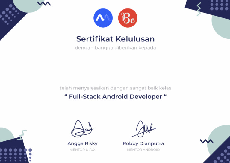 Full Stack Android Developer Muh Nurkhaliz | PDF