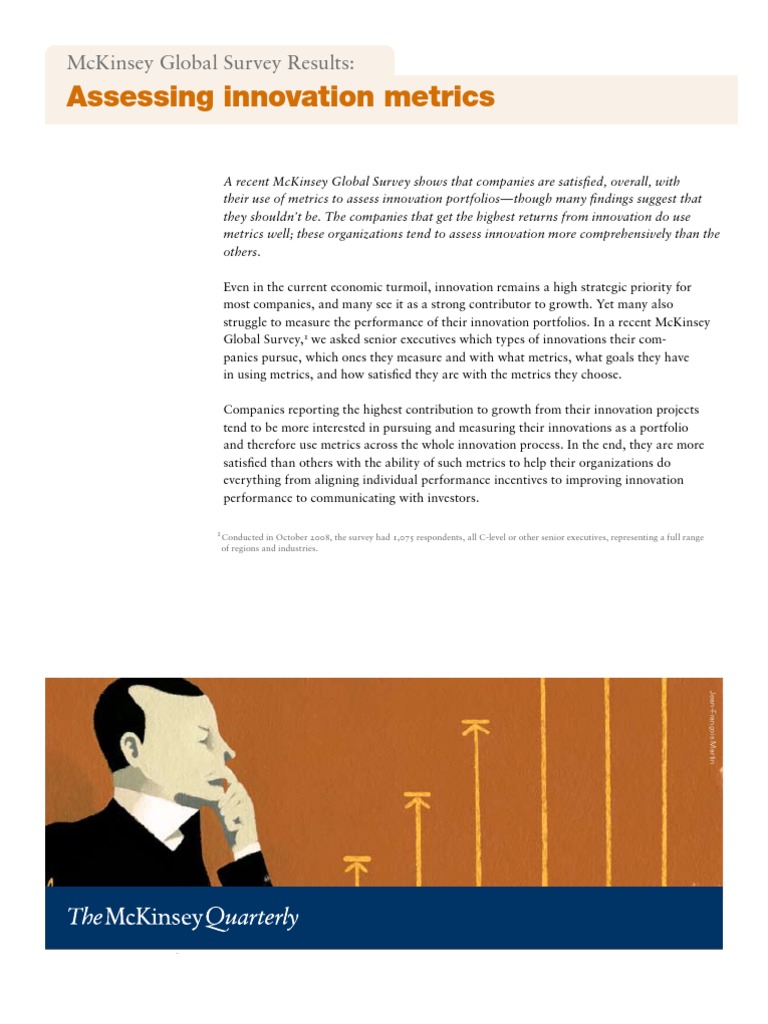 McKinsey Innovation Metrics | PDF | Mc Kinsey & Company | Innovation