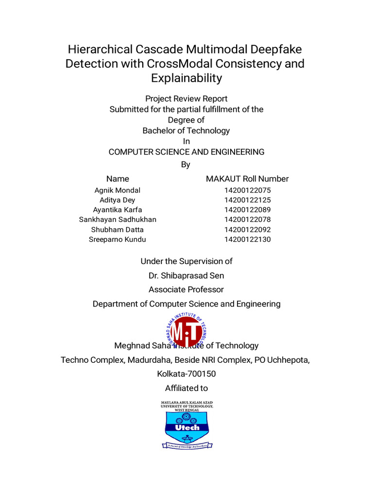 ProjectReviewReport-Final Year Project | PDF | Computational Neuroscience | Cognitive Science