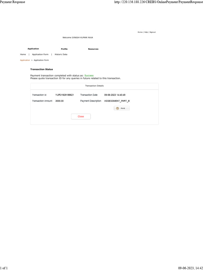Payment Transaction Completed With Status As: Please Quote Transaction ...