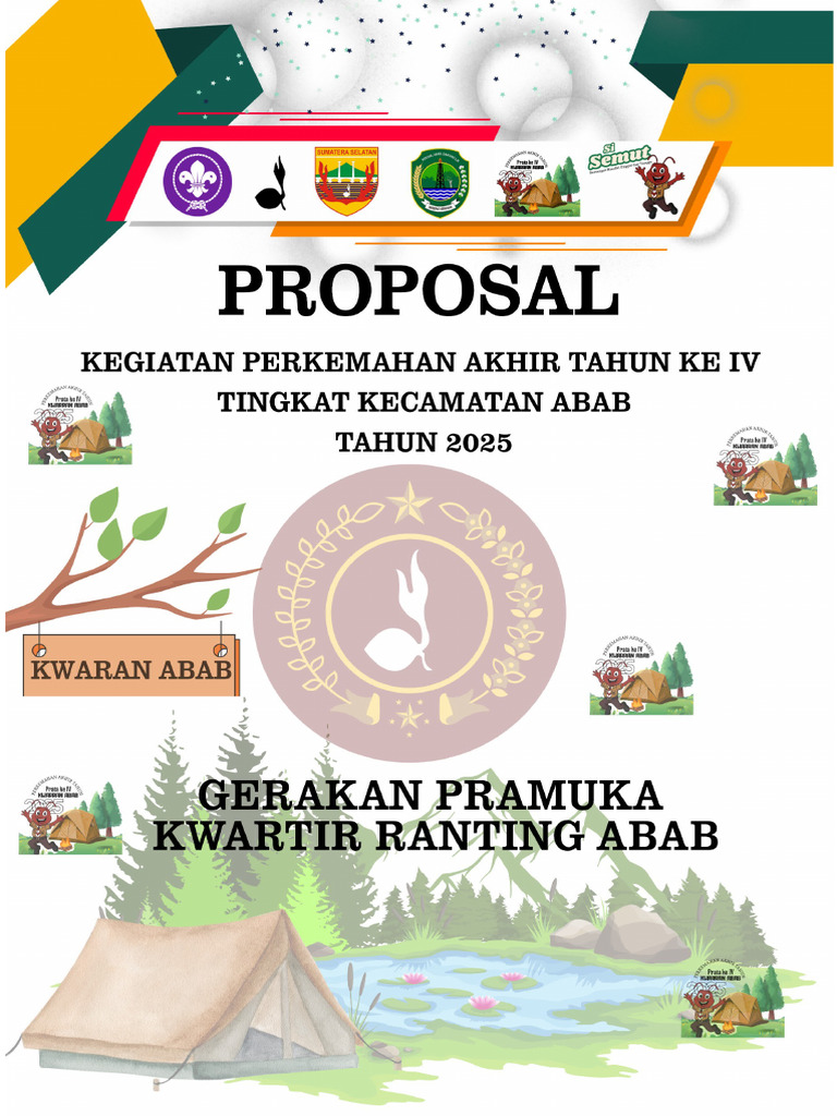 Proposal Kegiatan PERATA 2025 Pramuka Abab | PDF