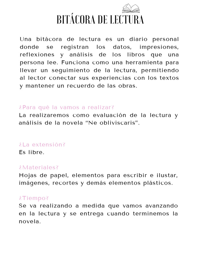 Tp Bit-cora de Lectura | PDF