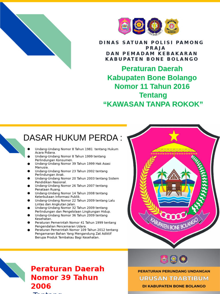 Perda No 11 Tahun 2016 Tentang Ktr | PDF