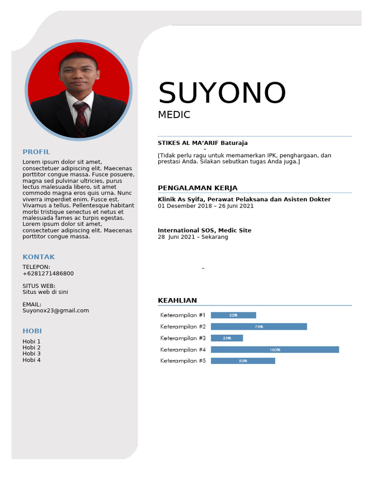 Suyono CV | PDF