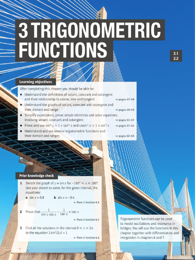 Trigonometric Functions | PDF