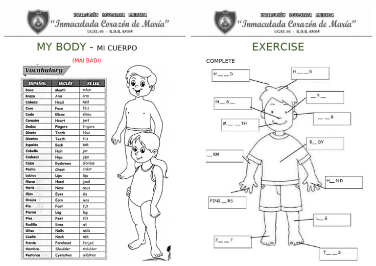 1 Agost My Body Practica | PDF