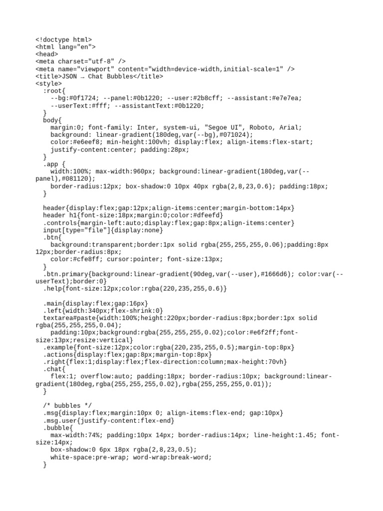 JSON Chat Bubbles-1801-31-10-2025 | PDF