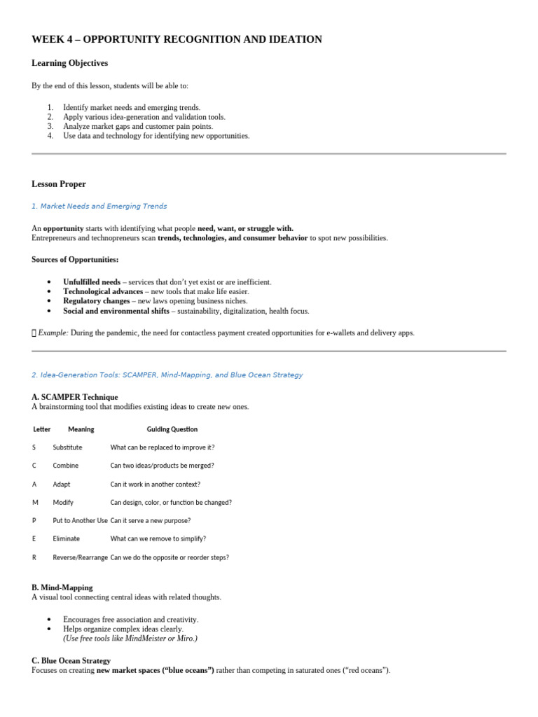 Techno Week4 Students | PDF