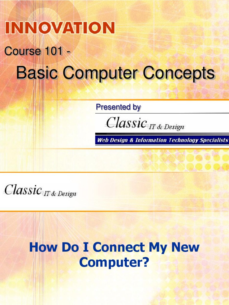 Basic Computer Concepts | PDF | Web Browser | Internet Explorer Basic Computer Concepts | PDF | Web Browser | Internet Explorer