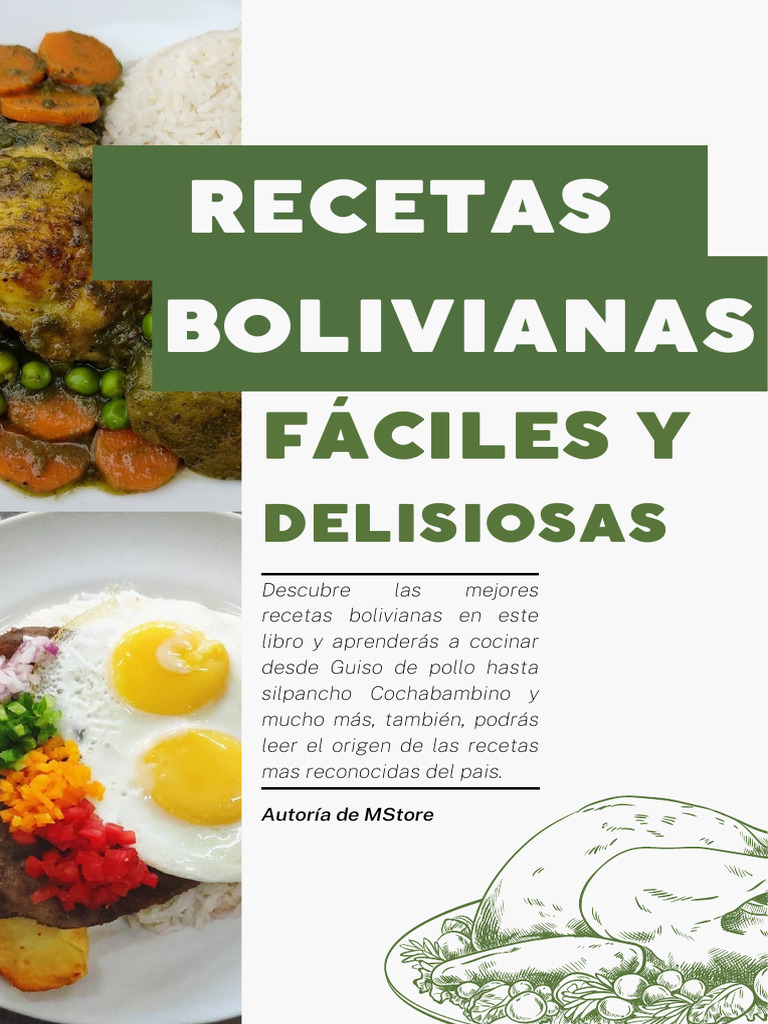 Recetas Bolivianas Fáciles y Deliciosas | PDF | Cocinando | Fritura