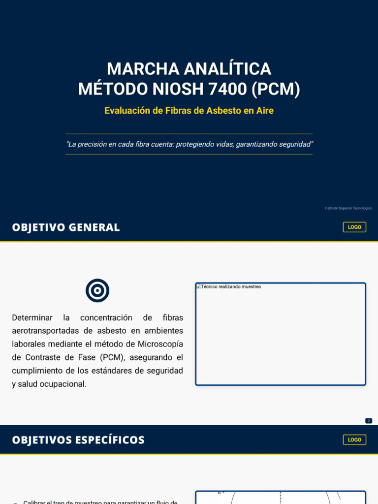 NIOSH 7400 Asbesto | PDF