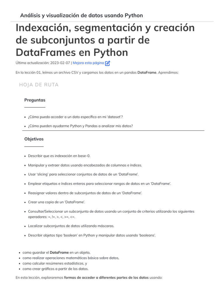 Análisis y Visualización de Datos Usando Python_ Indexación, Segmentación y Creación de ...
