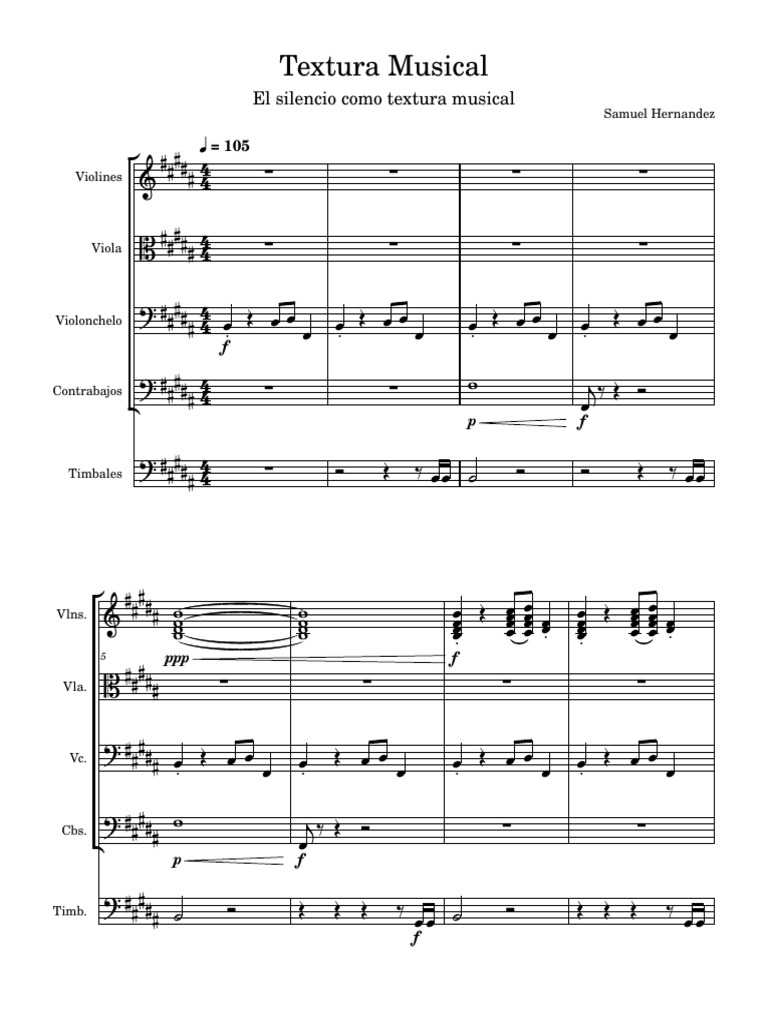 Textura Musical | PDF