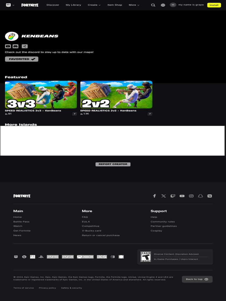 Kenbeans - Fortnite | PDF