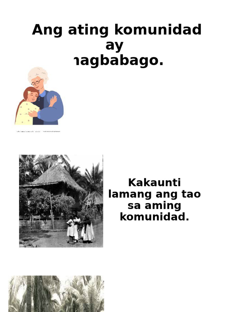 Ang Ating Komunidad Ay | PDF