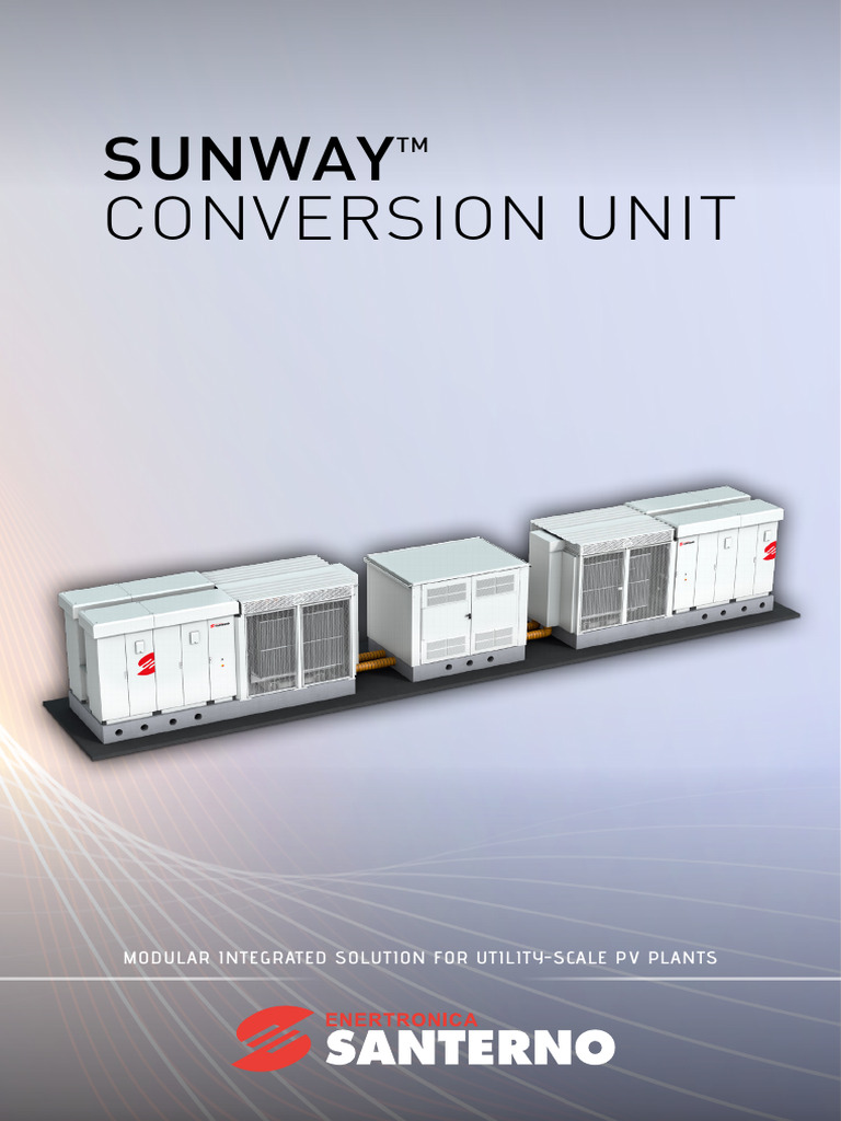 Utility-Scale PV Power Conversion Units | PDF | Transformer | Photovoltaics