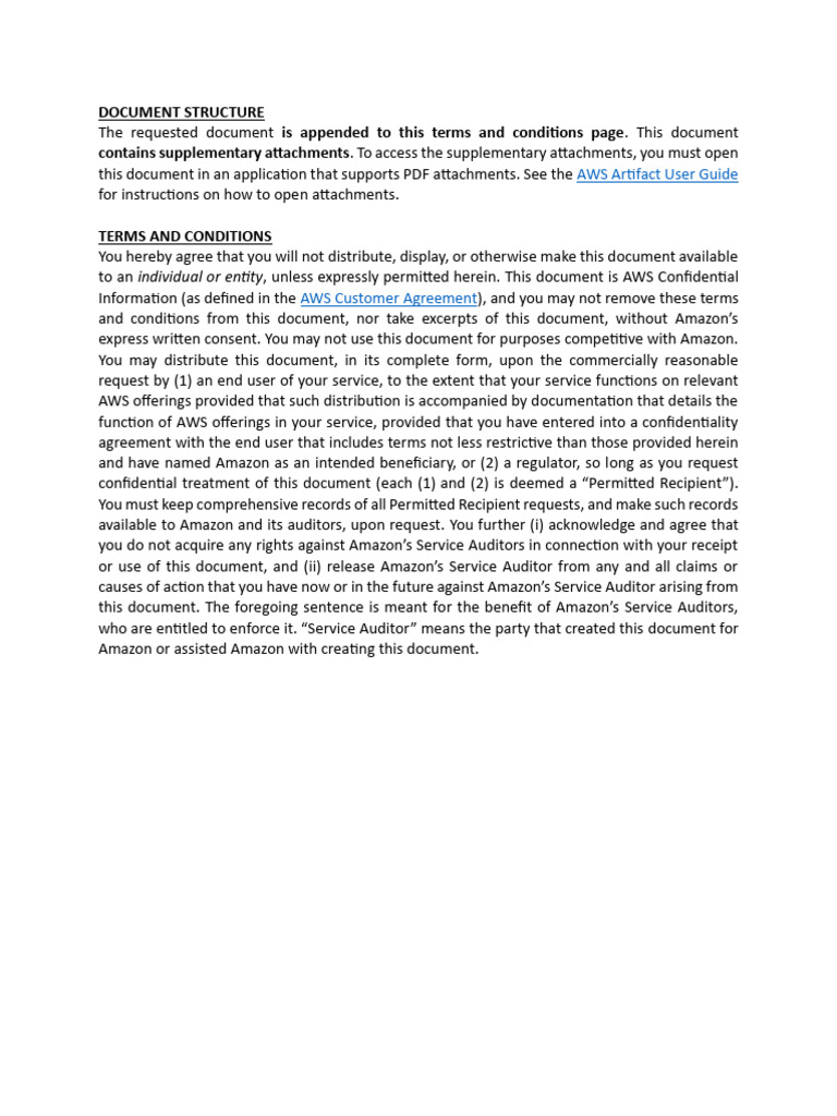 AWS SOC 2 Type 2 Report Overview | PDF | Amazon Web Services | Service ...
