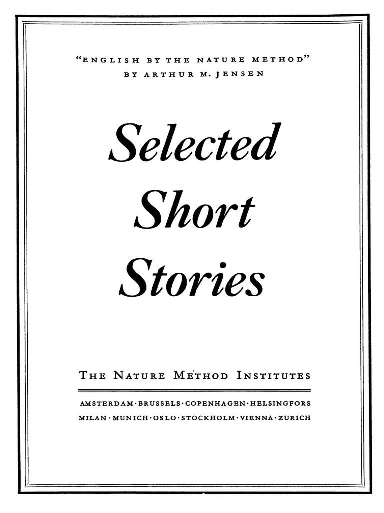 Selected Short Stories | PDF