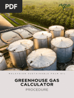 MSPO GHG Reporting User Manual | PDF | Microsoft Excel | Biodiesel