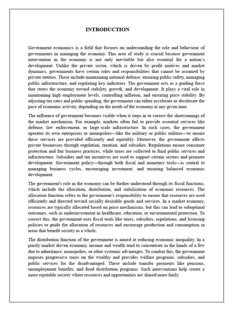 Fiscal Policy | PDF | Fiscal Policy | Government Budget Balance