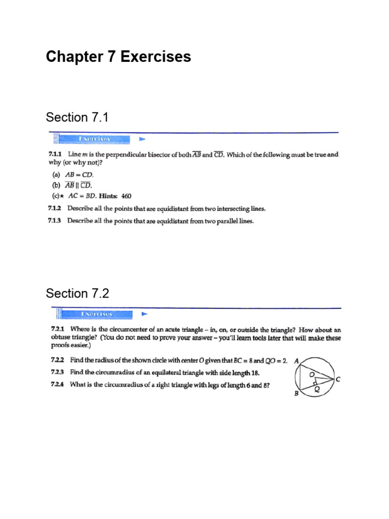 Chapter 07 Exercises | PDF