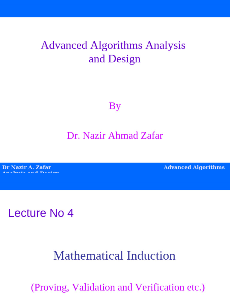 Lecture04 | PDF | Mathematical Proof | Mathematical Concepts