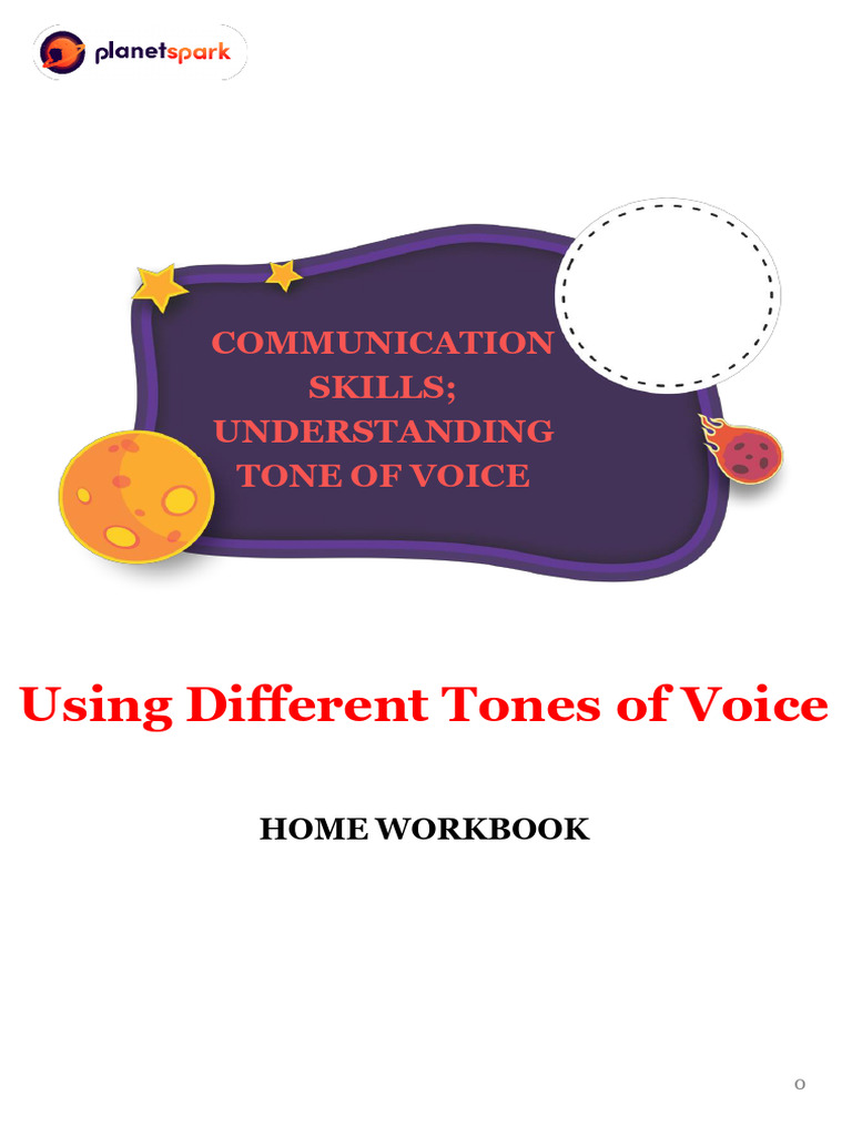Understanding Tone of Voice in Communication | PDF