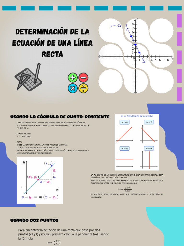 Determinación de La Ecuación de Una Línea Recta - 20251118 - 171242 ...