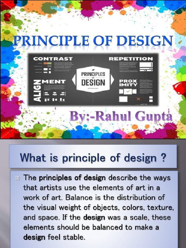 Principles of Design | PDF