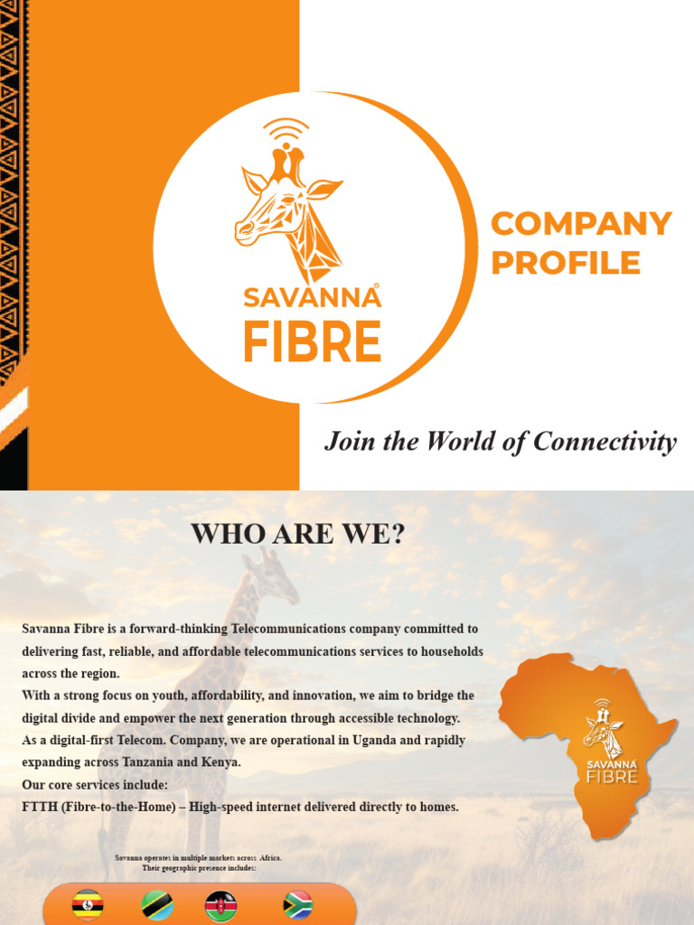 Savanna Fibre: Connecting East Africa | PDF | Tanzania | Kenya