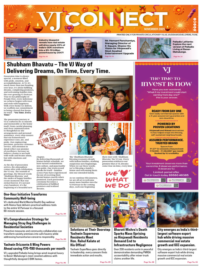 VJ Connect_Nov Edition | PDF | Movie Theater | Real Estate Investment Trust