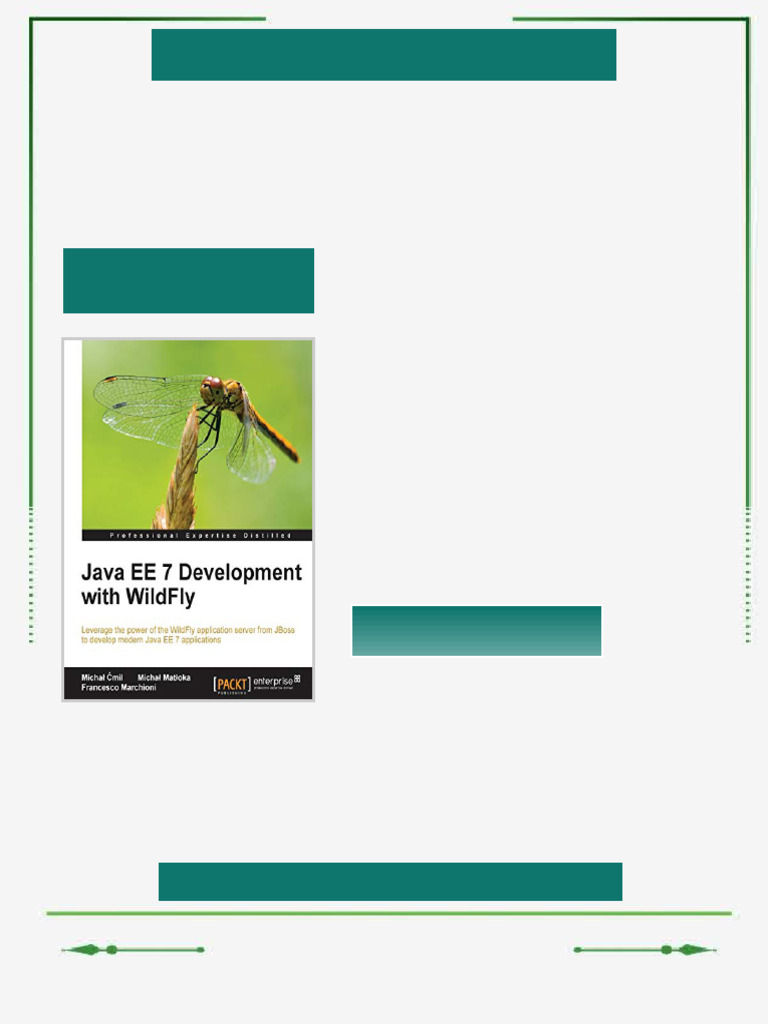 Java EE 7 Development with WildFly 1st Edition Cmil Michal Matloka Michal Marchioni Francesco ...