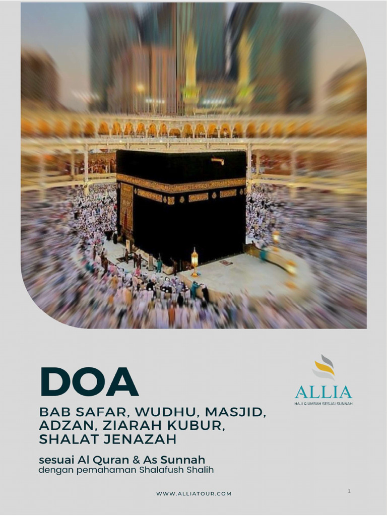 Doa dan Tata Cara Sebelum Safar | PDF