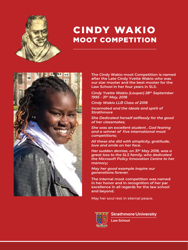 7th Cindy Wakio Moot Court Competition Hypothetical Question | PDF ...