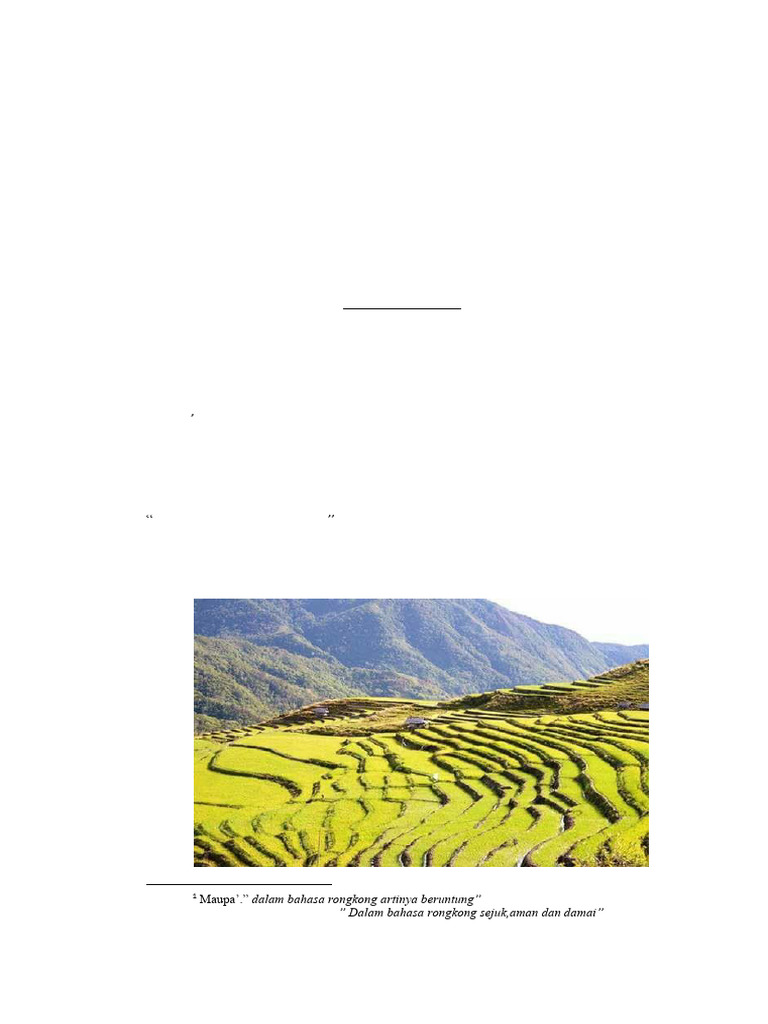Sejarah dan Asal Usul Tanah Rongkong | PDF